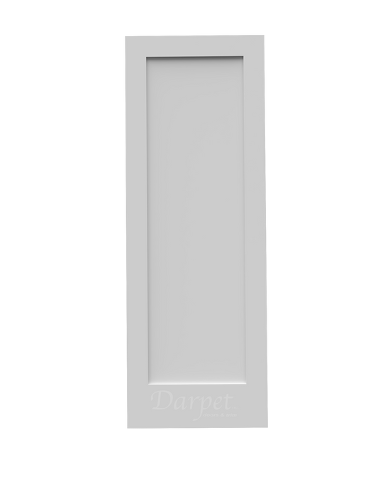 1 Panel Flat Shaker Primed 7'-0" (84")
