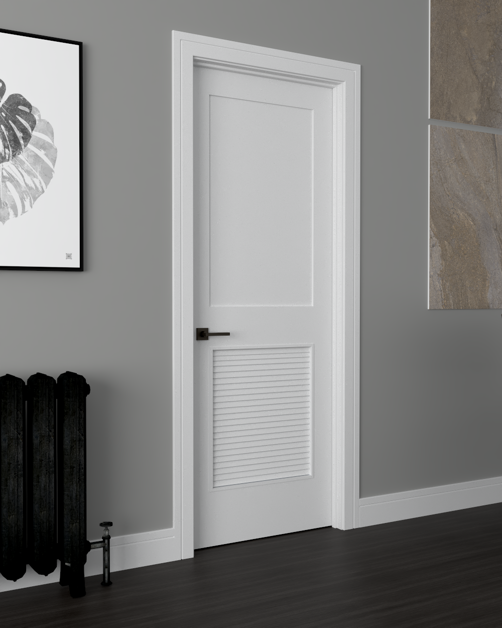 Louver Primed Interior Doors