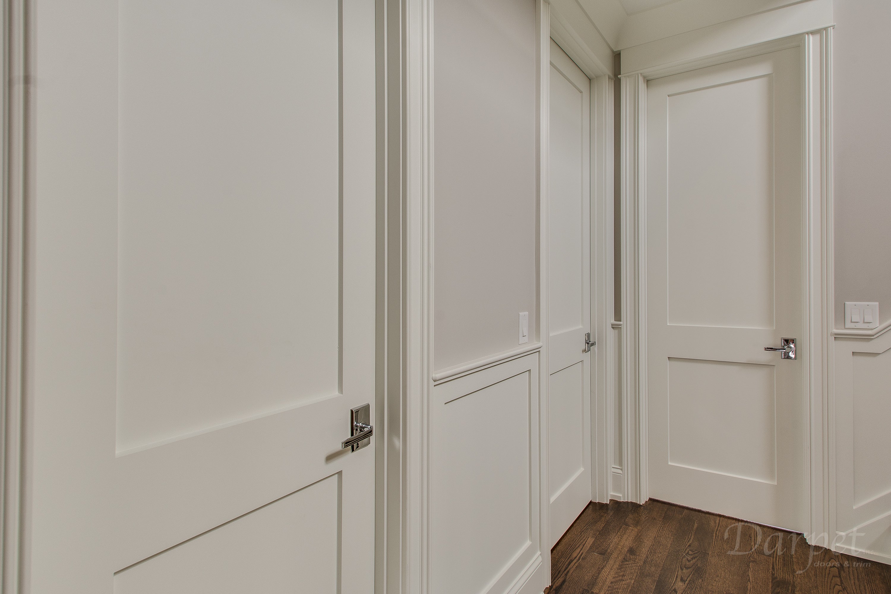 2 Panel Flat Shaker Primed 7'-0" (84")