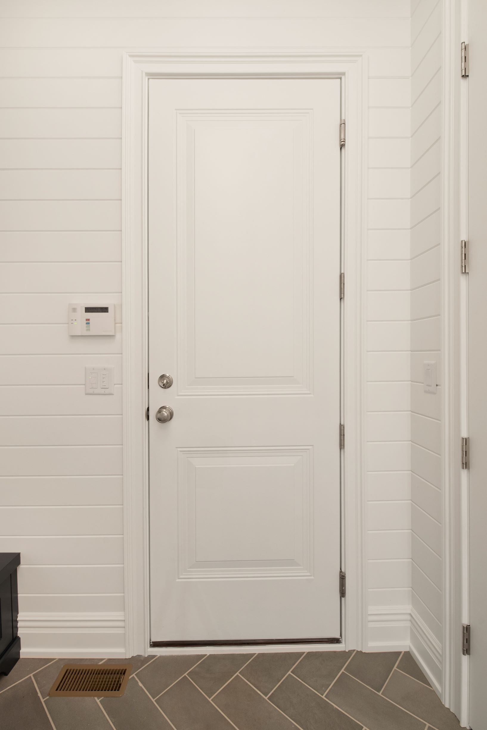 2 Panel Square Steel Doors