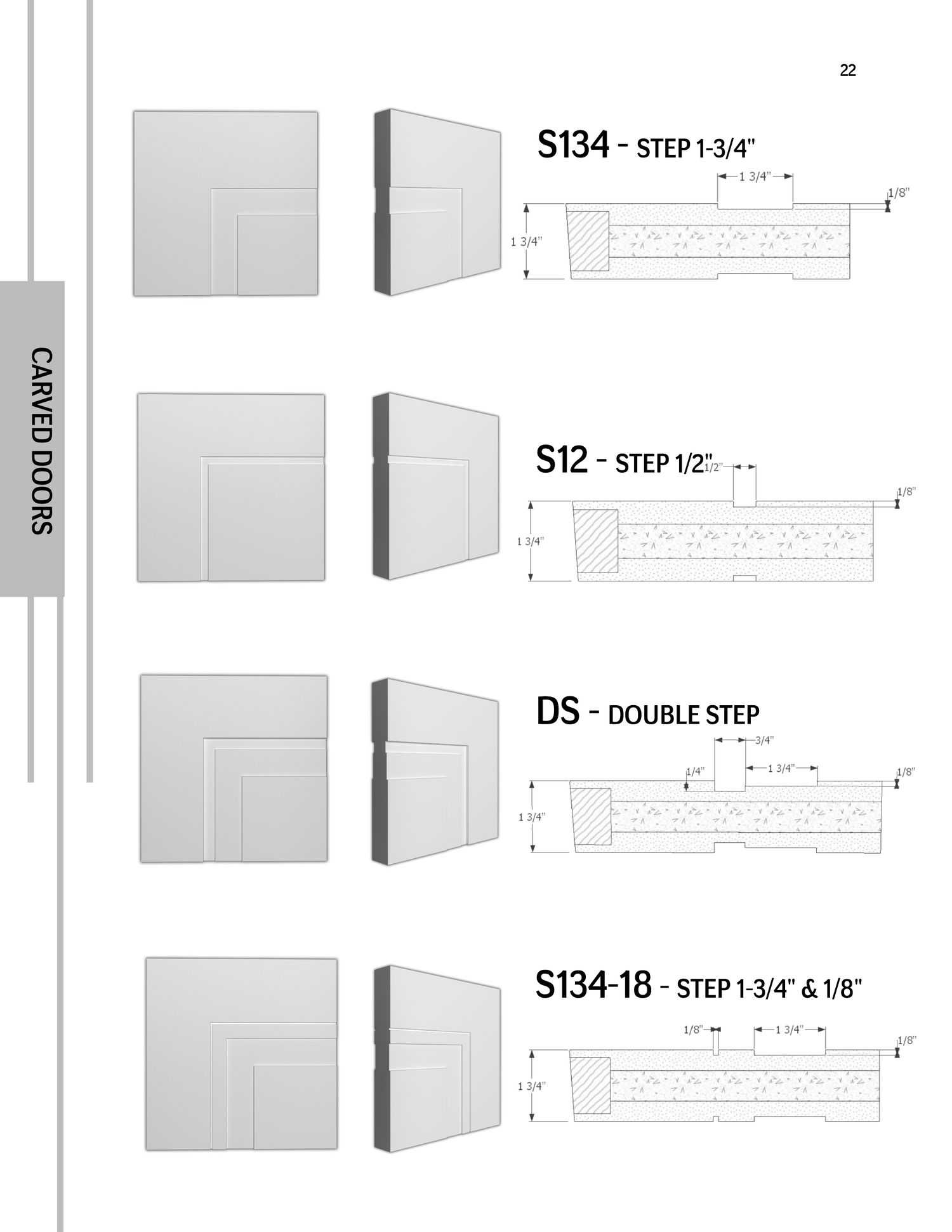 D-Series Carved Doors